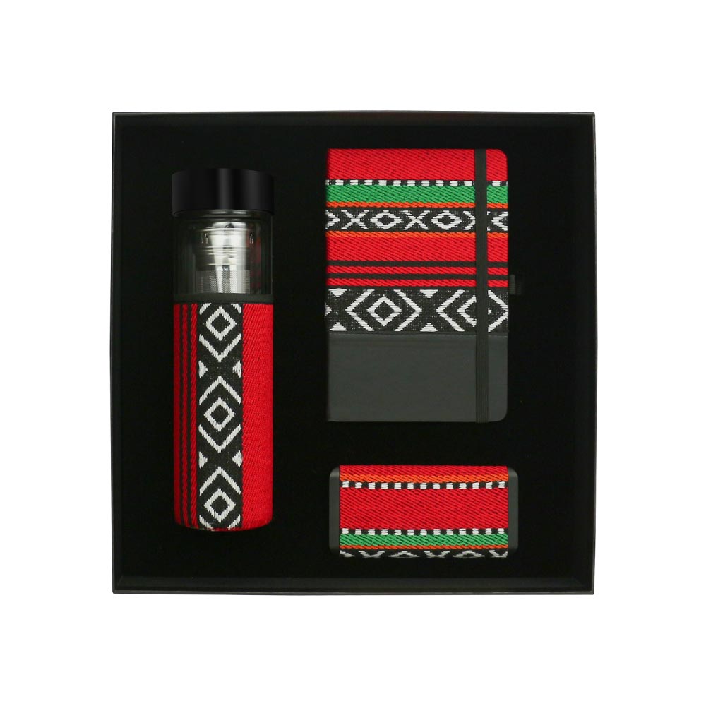 SADU Design Corporate Gift Sets with Bottle Notebook Powerbank ...