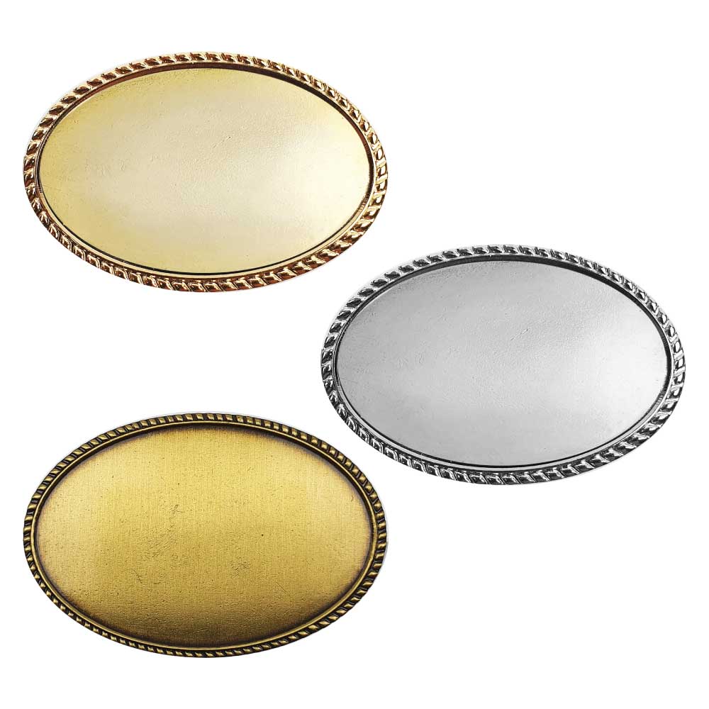 Oval Rope Design Logo Badges | Tezkargift