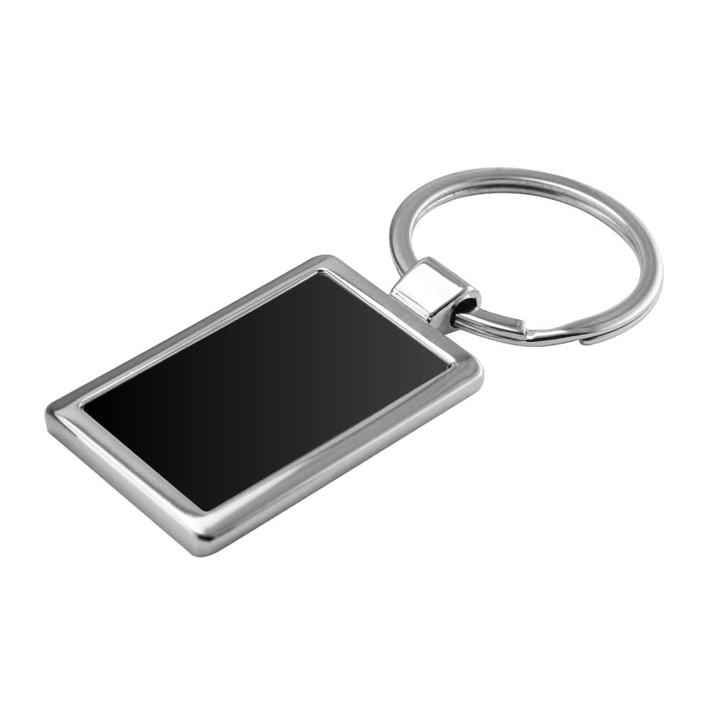 Rectangular Metal Keychains | Tezkargift