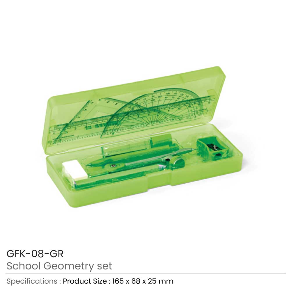 School Branded Geometry Set | Tezkargift