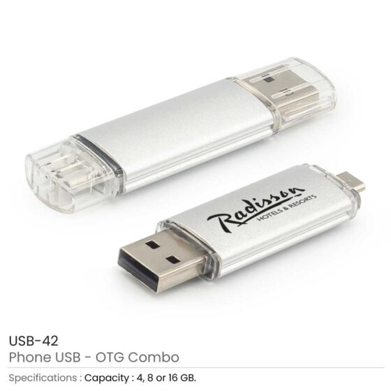 Phone USB OTG Combo - Promotional Gift Preparing LLC