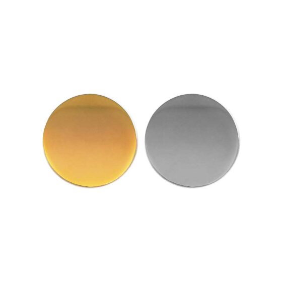 Round Flat Metal Badges 20mm - Promotional Gift Preparing LLC