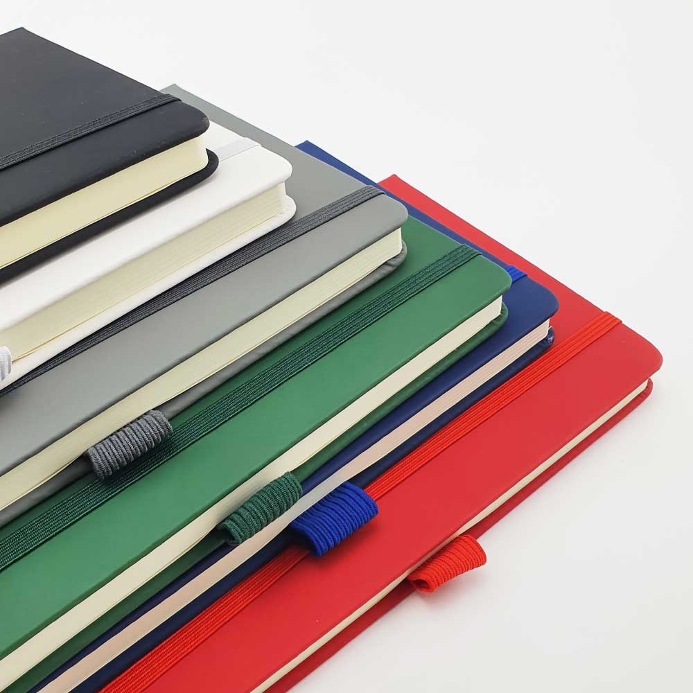 A5 PU Notebooks with Pen Holder - Corporate Gifts Dubai | Promotional ...