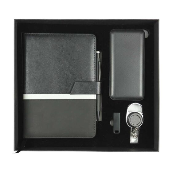 Promotional Gift Sets with Black Cardboard Gift Box - Promotional Gift ...