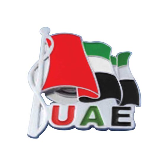 UAE Flag Metal Badges with Magnet - Corporate Gifts Dubai | Promotional ...