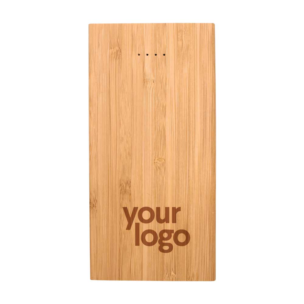 Bamboo Wireless Power Bank - Corporate Gifts Dubai | Promotional Gifts ...