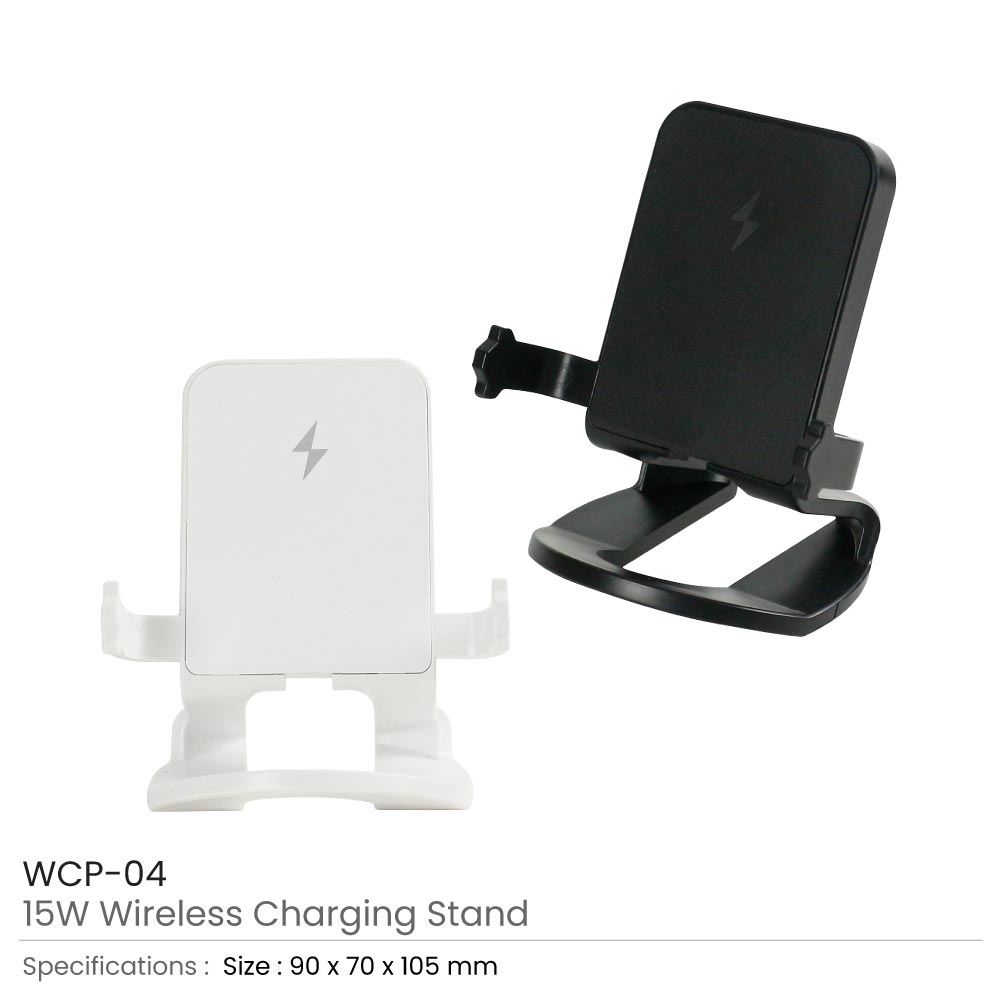 Desktop Wireless Charging Stands 15W Fast Charging - Promotional Gift Preparing LLC