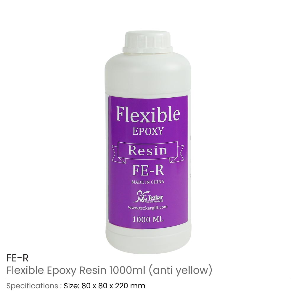 Flexible Epoxy Resin and Hardener 1000 ml – Anti Yellow - Promotional ...