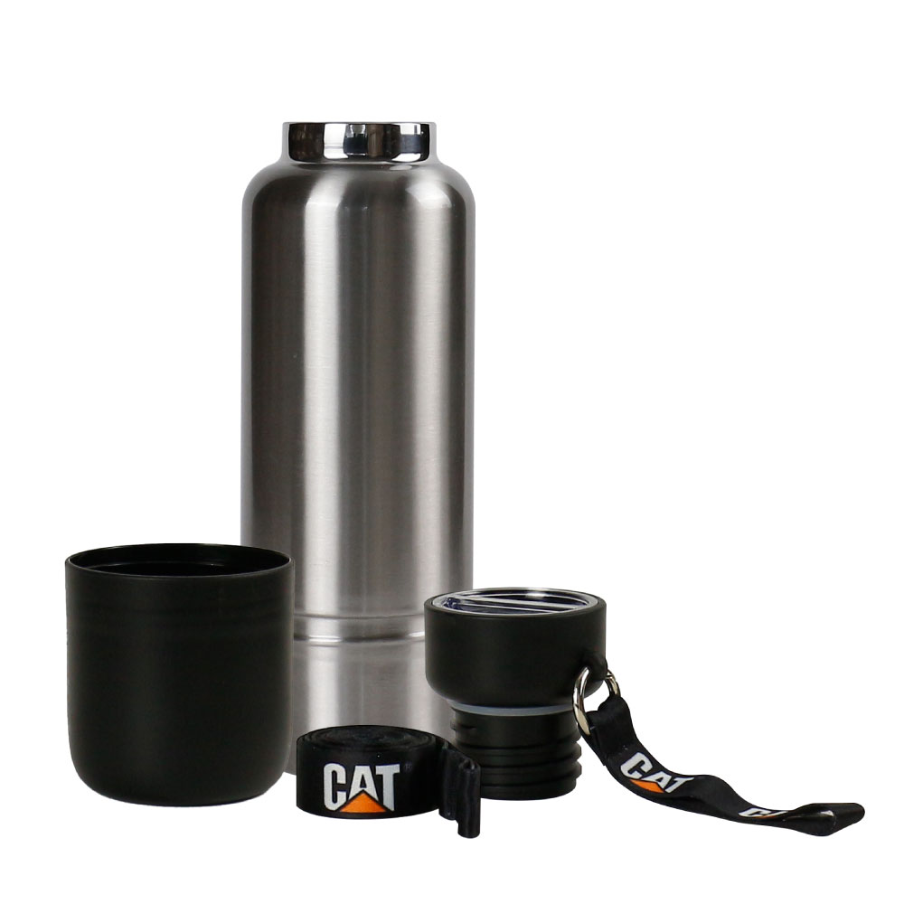 Multi-function SS Bottles, Double Wall, Base Cup, Lanyard, 500ml ...