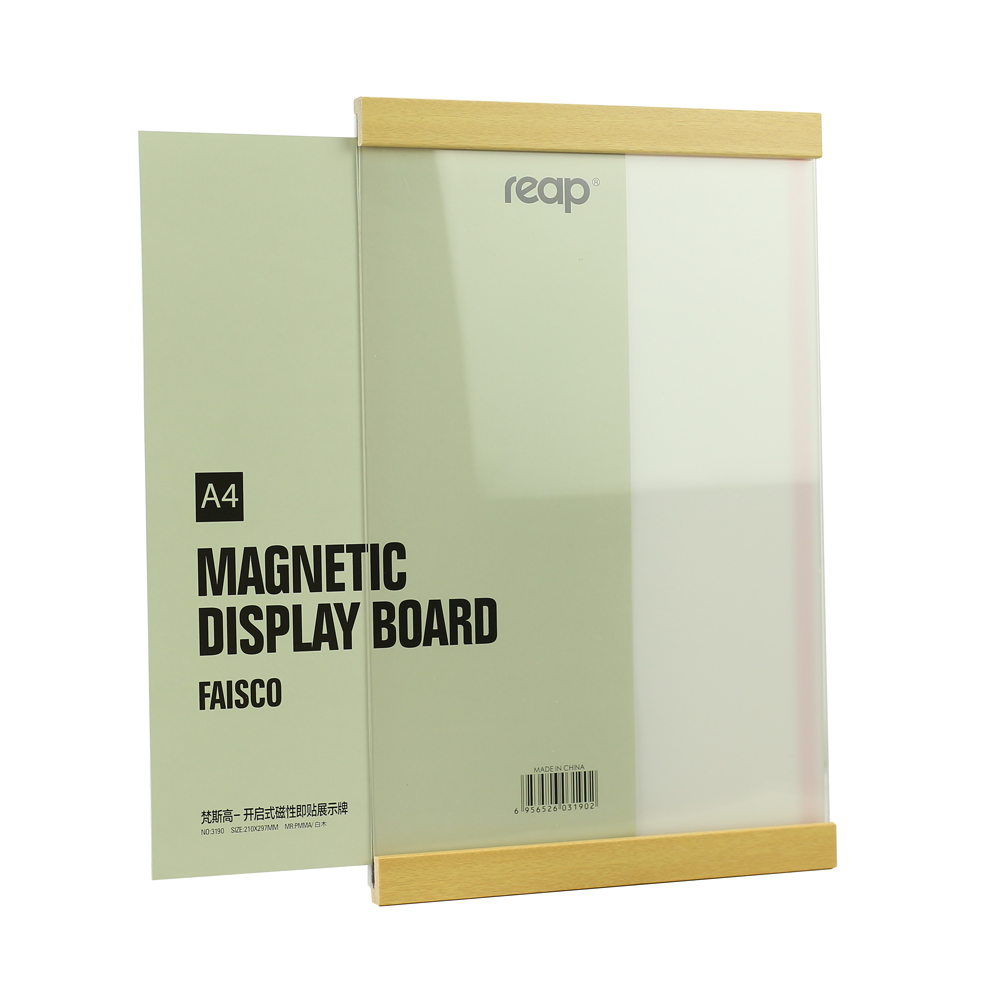A4 Magnetic Display Board Faisco Series - Promotional Gift Preparing LLC