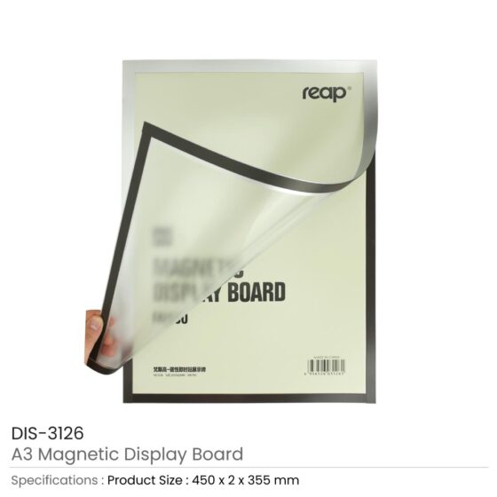 A3 Magnetic Display Board – FAISCO Series - Promotional Gift Preparing LLC
